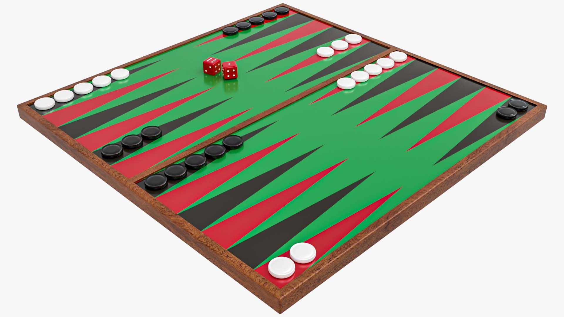 Backgammon Model - TurboSquid 2291409
