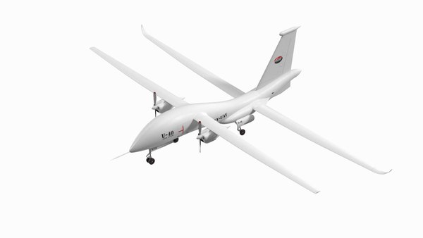 modelo 3d Yabhon United 40-UAV Color Blanco Aparejado - TurboSquid 2154542