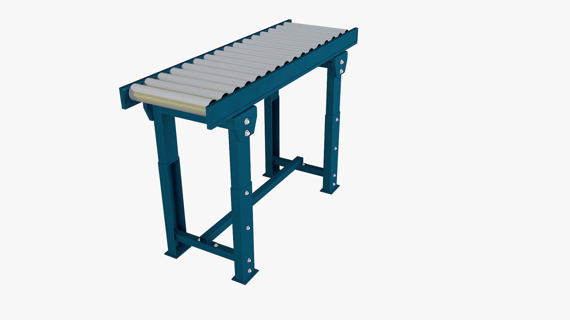 3D roller conveyor industrial - TurboSquid 1592177