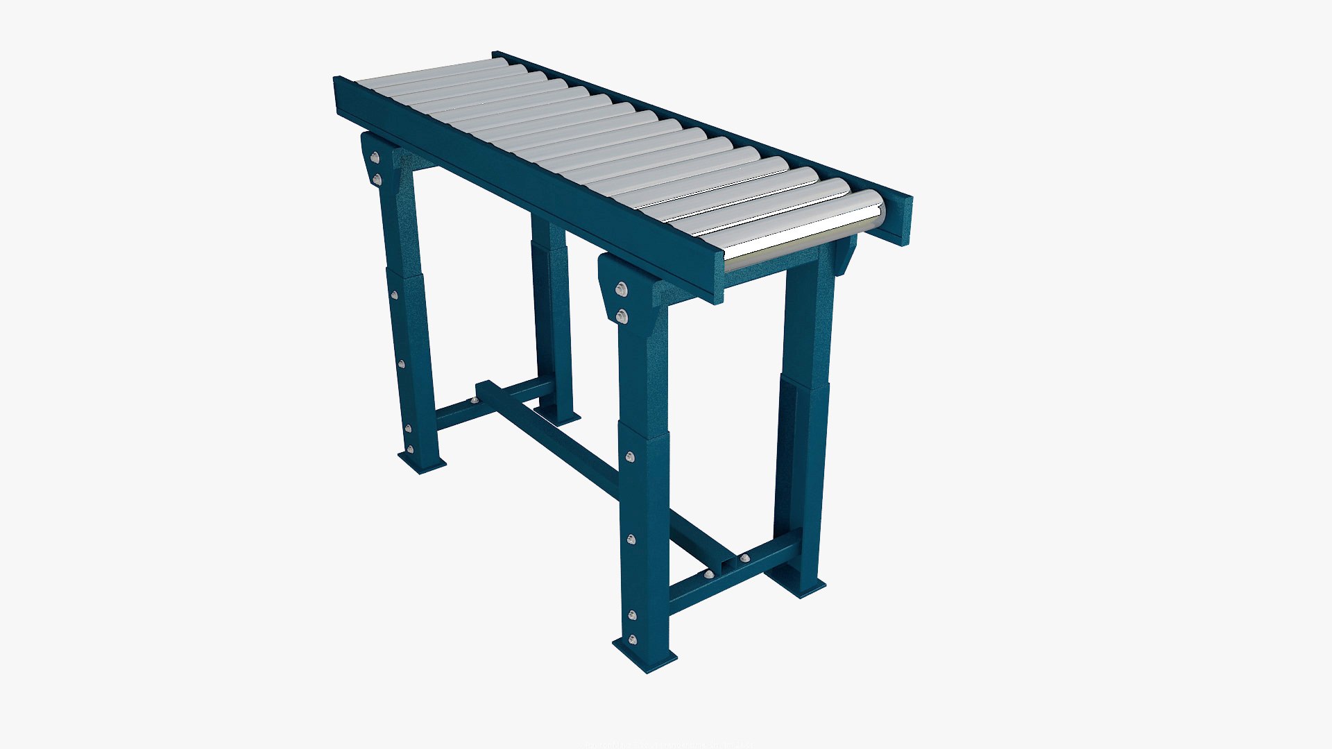 3D roller conveyor industrial - TurboSquid 1592177