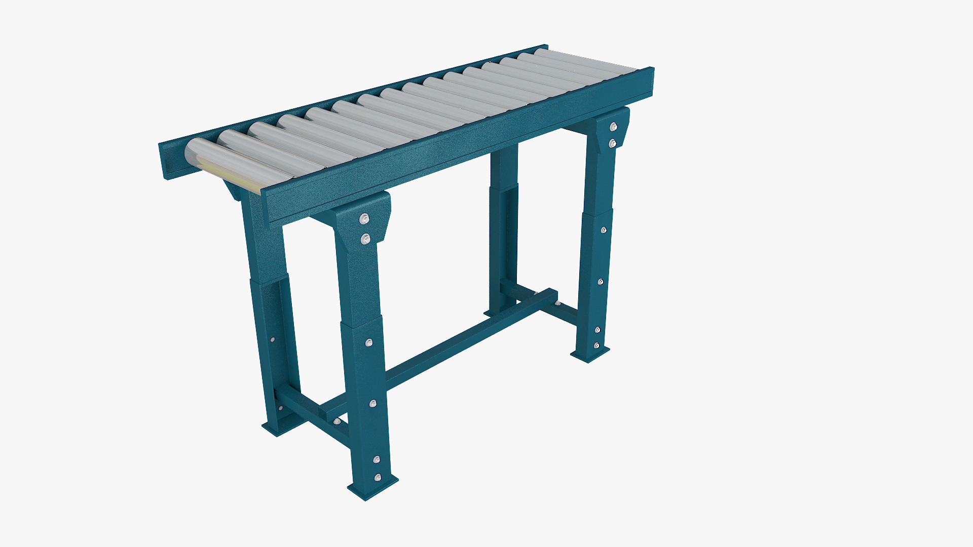3D roller conveyor industrial - TurboSquid 1592177