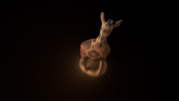 modelo 3d jirafa de madera - TurboSquid 1341147