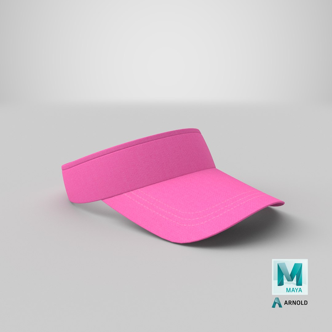 3D Sun Visor Cap 02 - TurboSquid 2034302