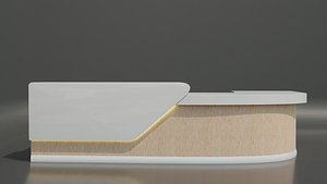 Download 3D Reception Desk Blender Models - TurboSquid