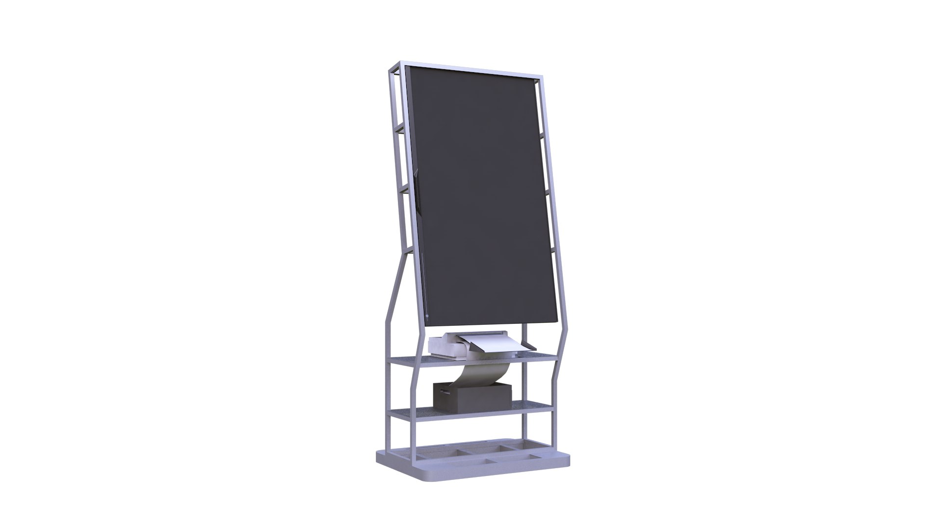 Digital Signage 3D Model - TurboSquid 2239491