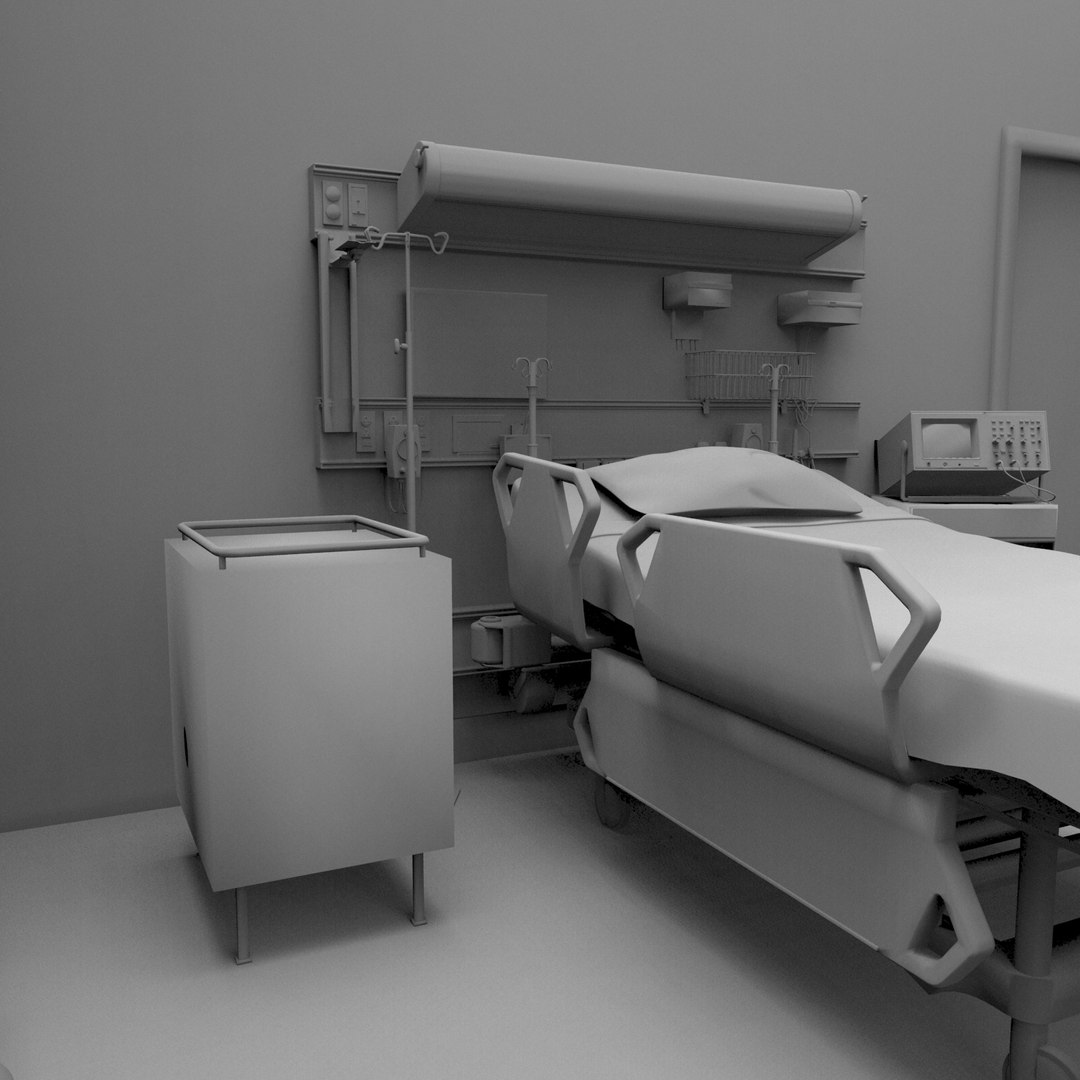 3d Hospital Room