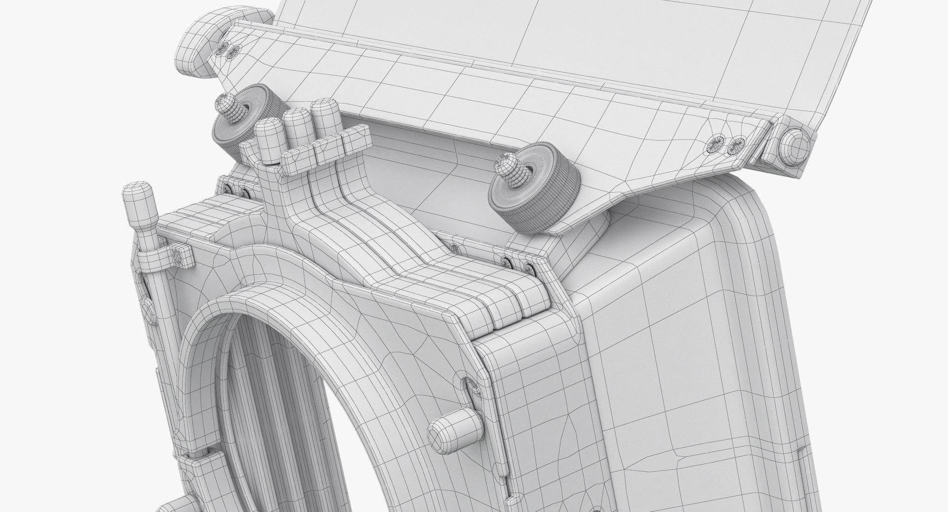 hood camera red epic 3d model