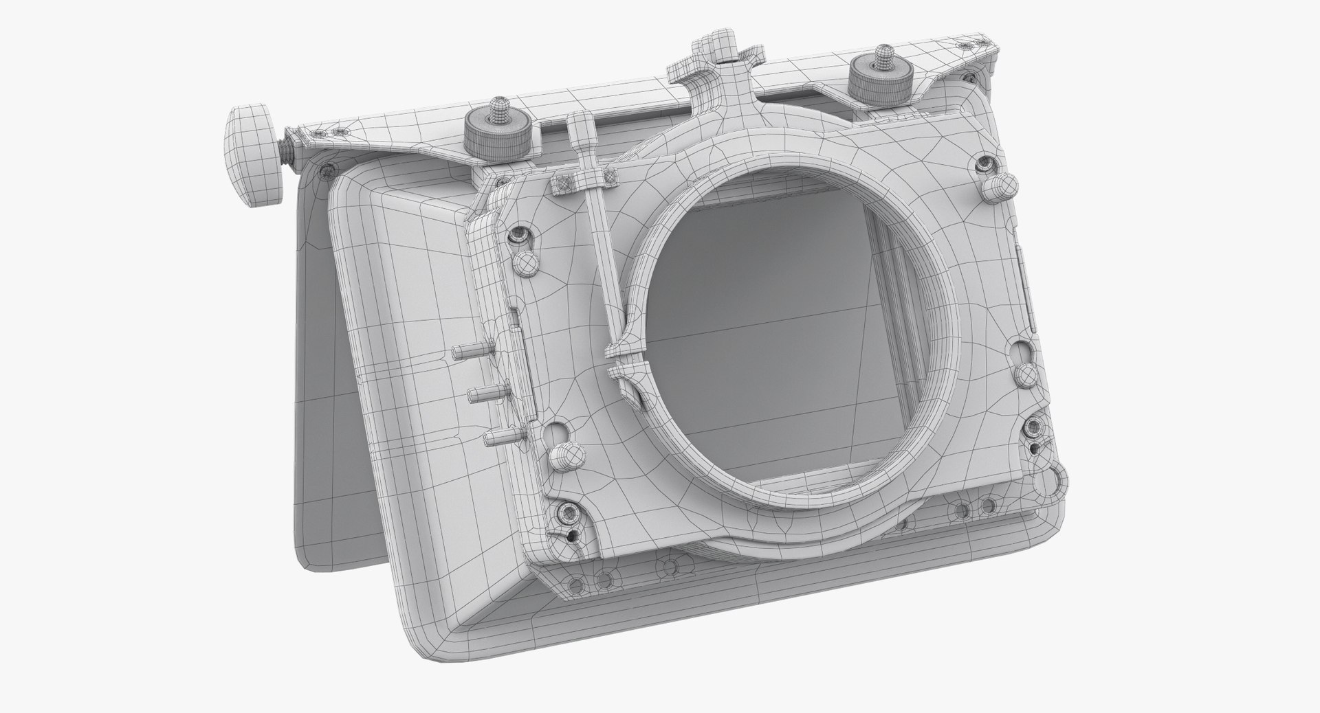 hood camera red epic 3d model