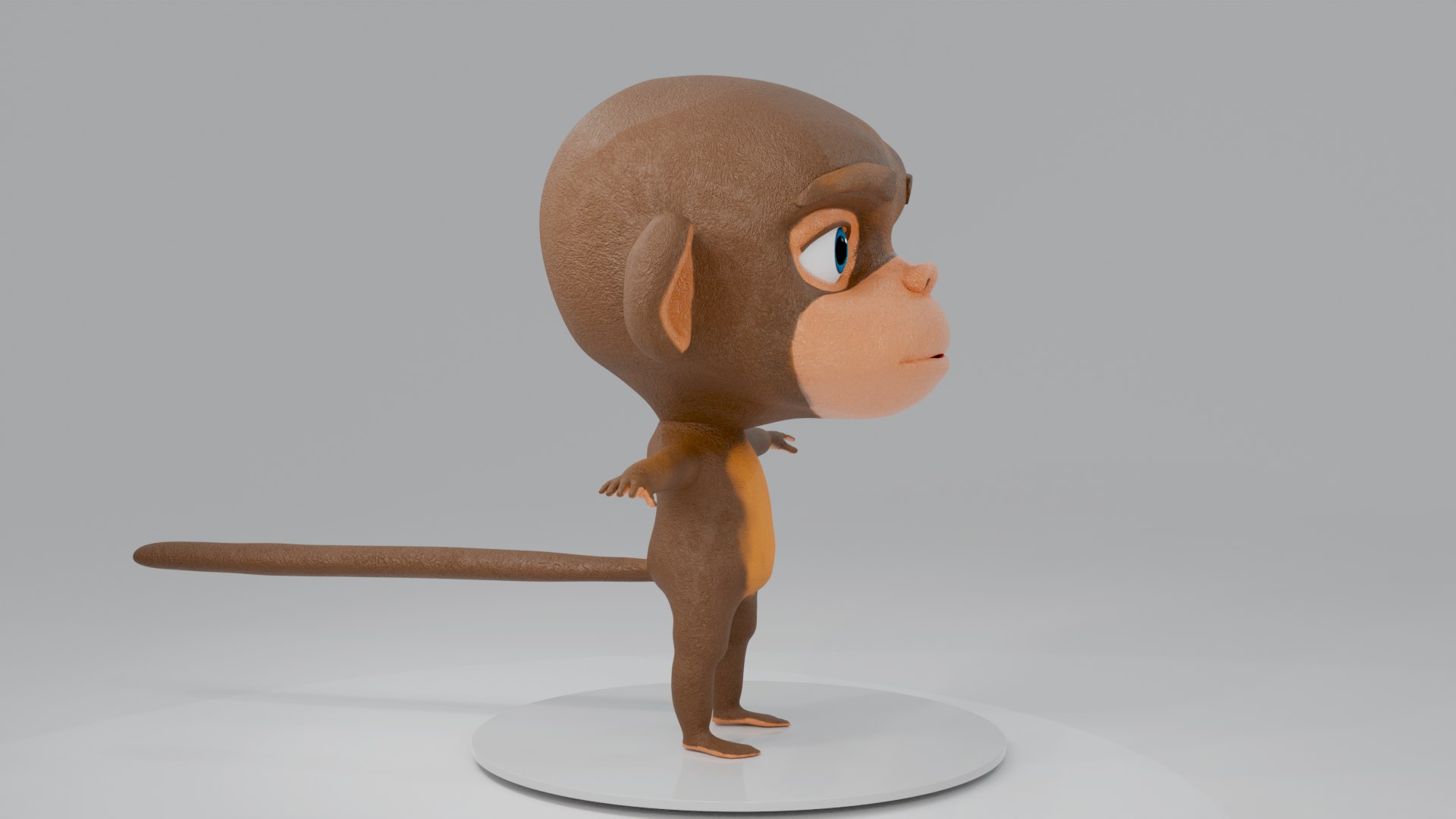 Monkey 3D Model - TurboSquid 1978677