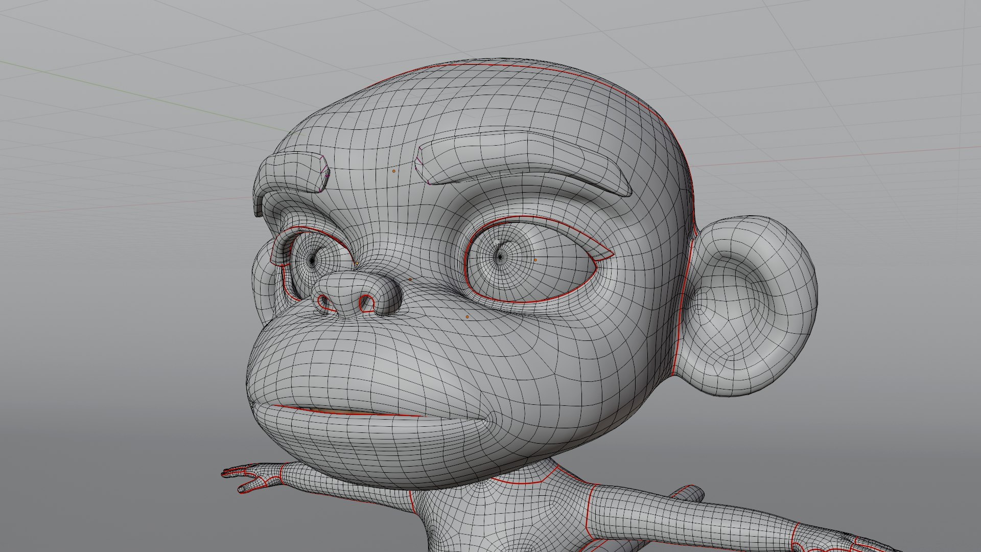 Monkey 3D Model - TurboSquid 1978677