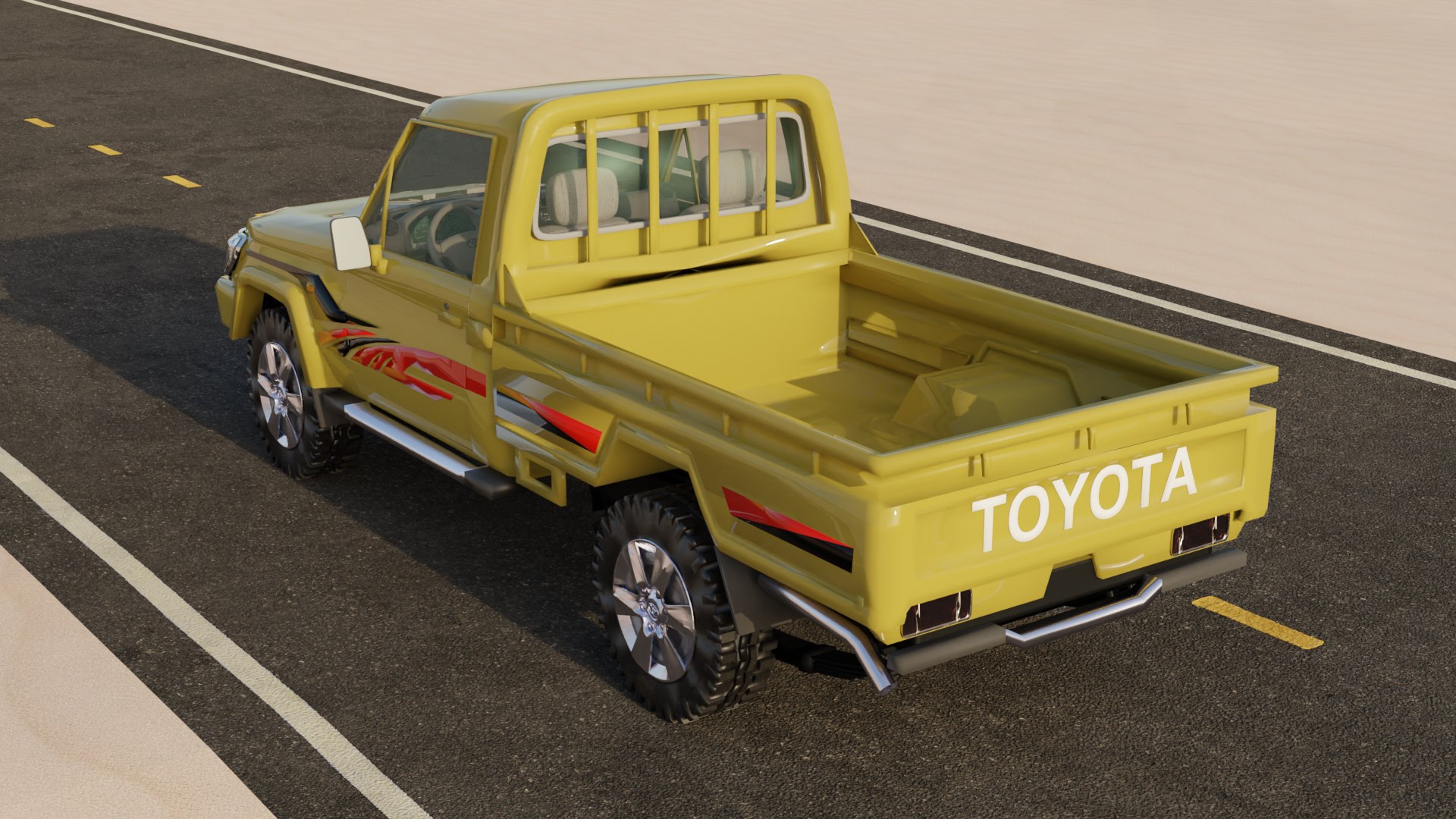 Toyota Land Cruiser 3D Model 3D - TurboSquid 1852534