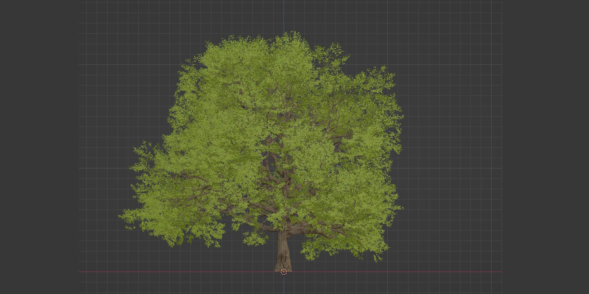 3D Oak Tree for landscapes vol 198-Blender-3dmodel - TurboSquid 2173392