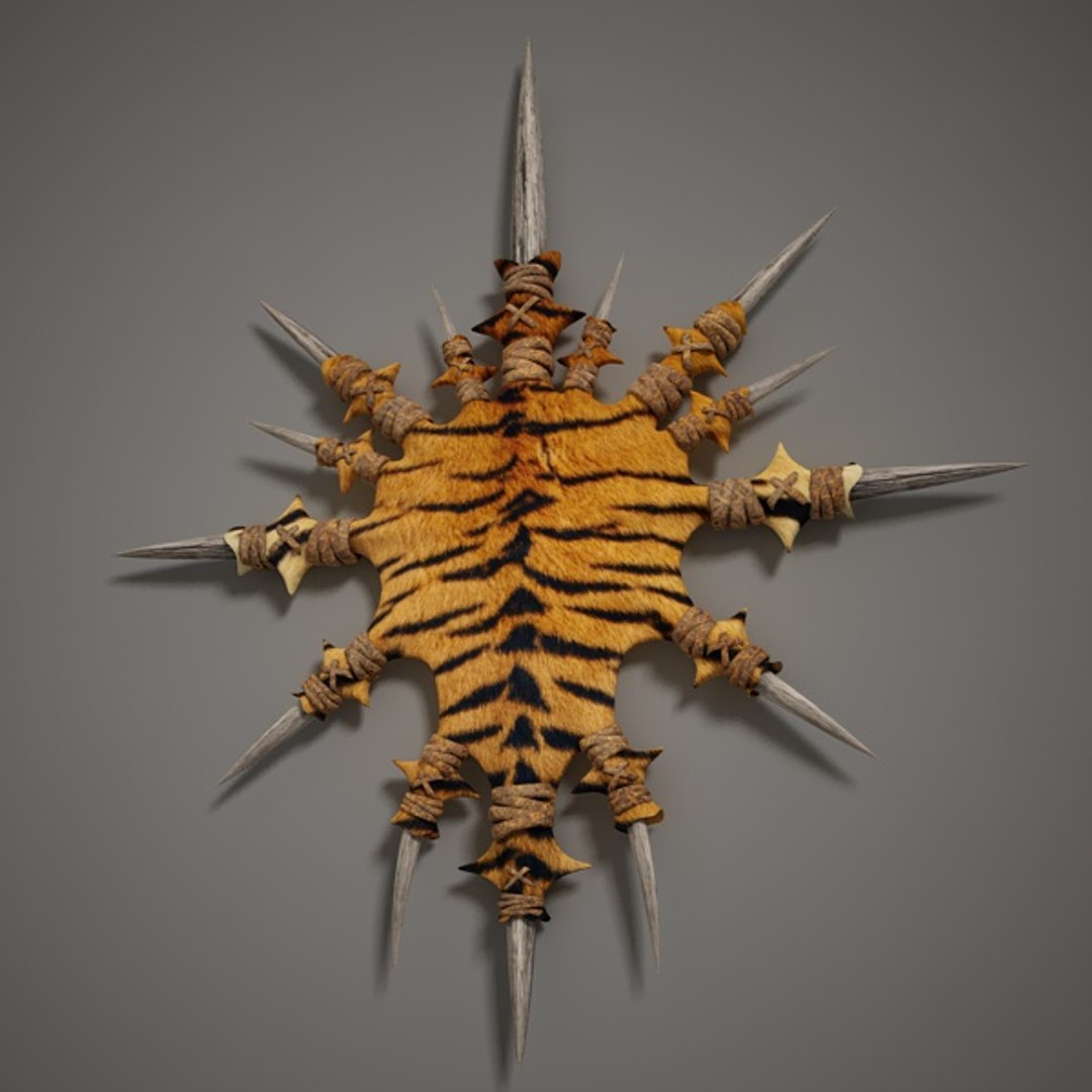 Cinema4d Tribal Shield