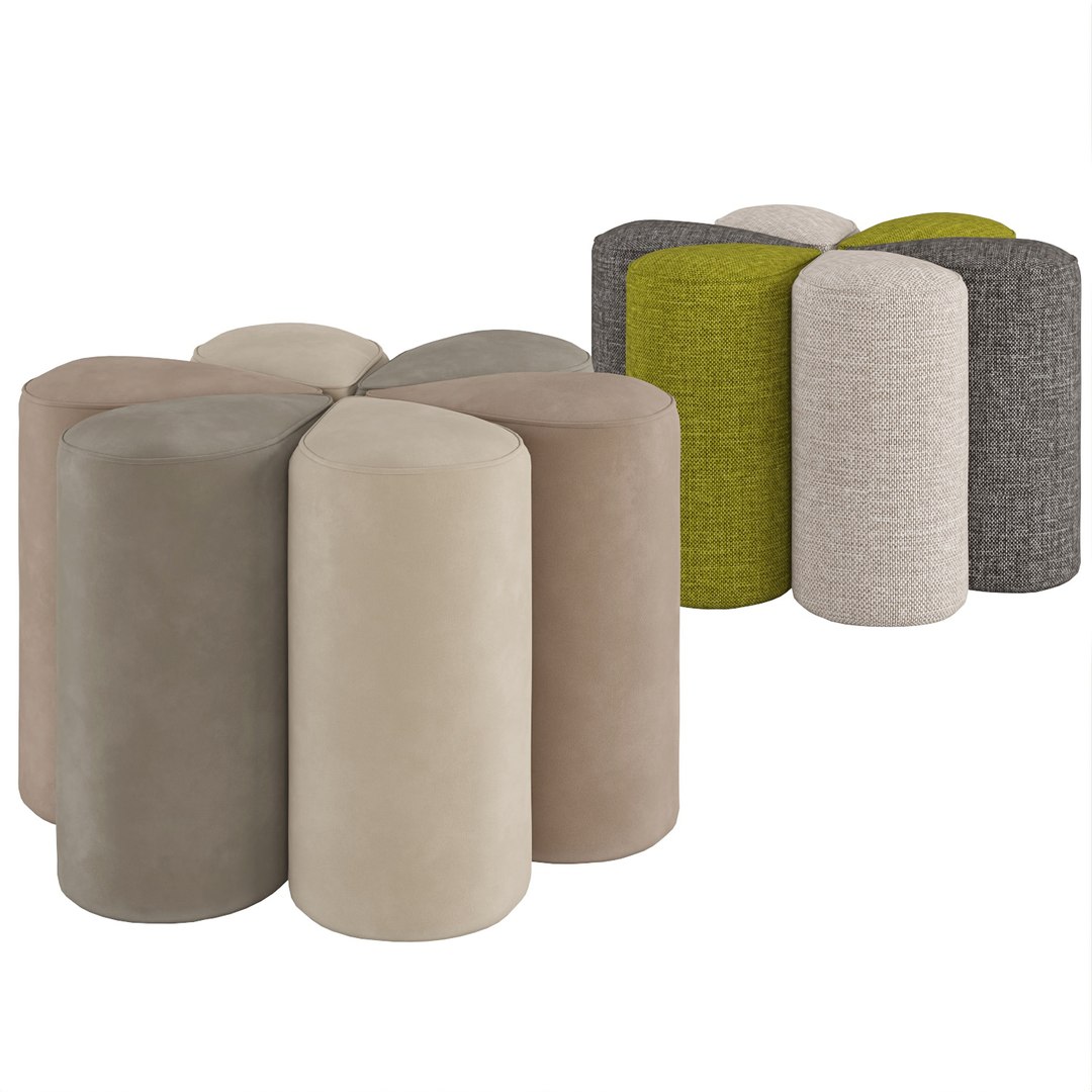 3D Pouffe Hanna model - TurboSquid 1868459