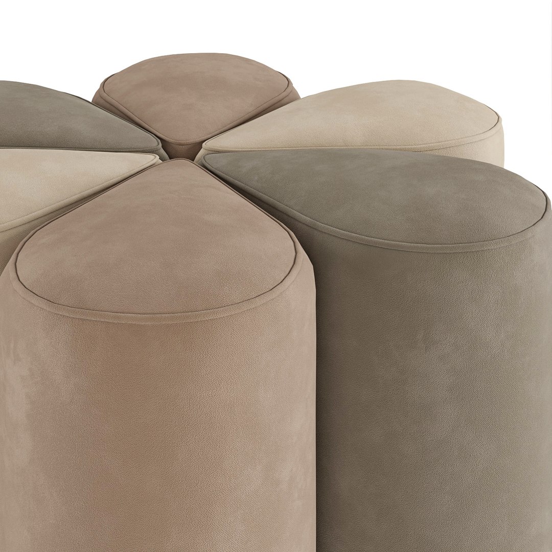3D Pouffe Hanna model - TurboSquid 1868459