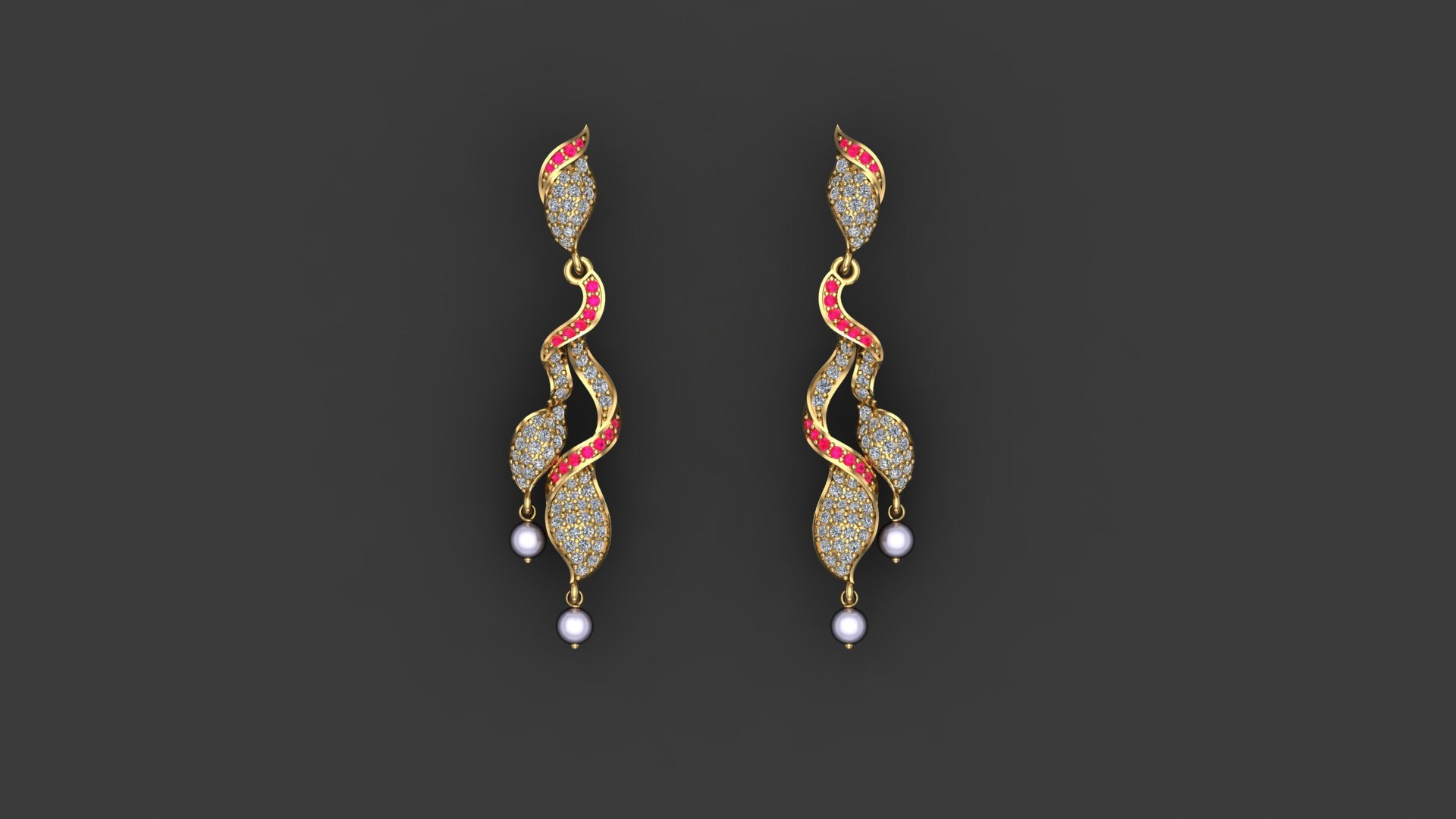 3D Earing - TurboSquid 2166183