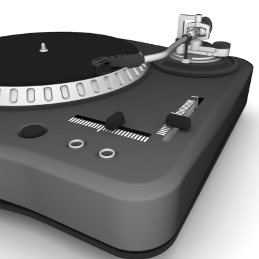 Turntable 3d Model