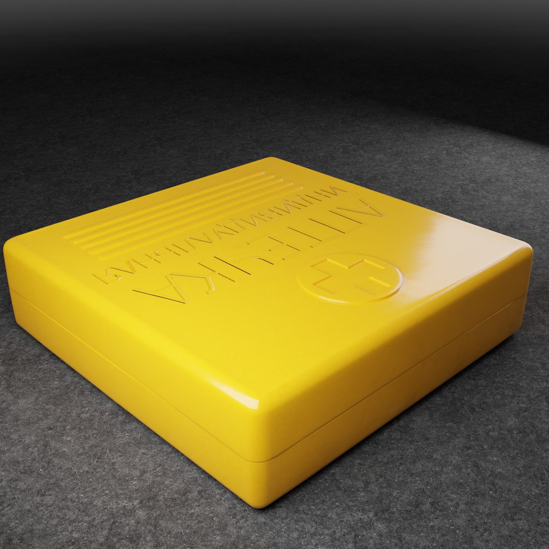 3D Model AI-2 First Aid Kit - TurboSquid 1970091