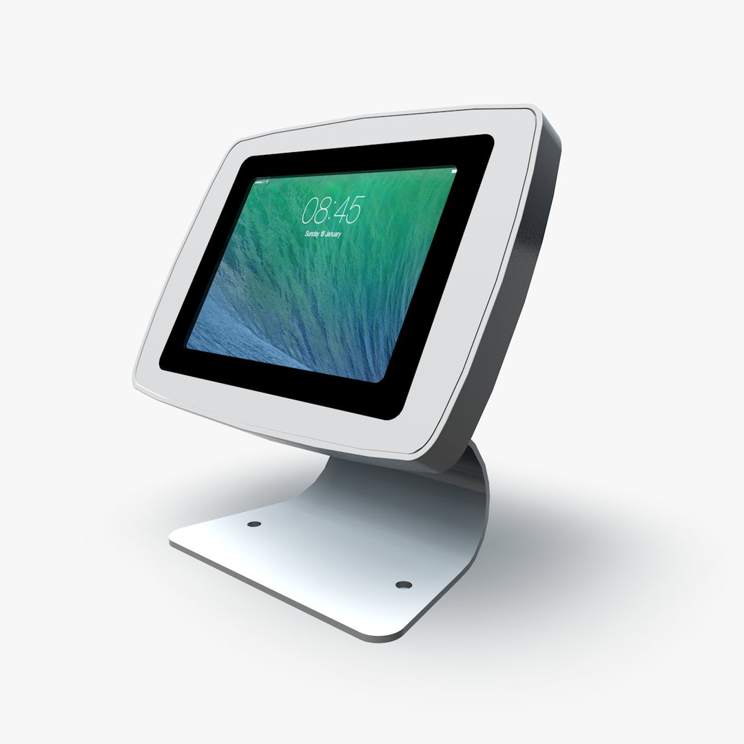 3d Tablet Enclosure Kiosks Model