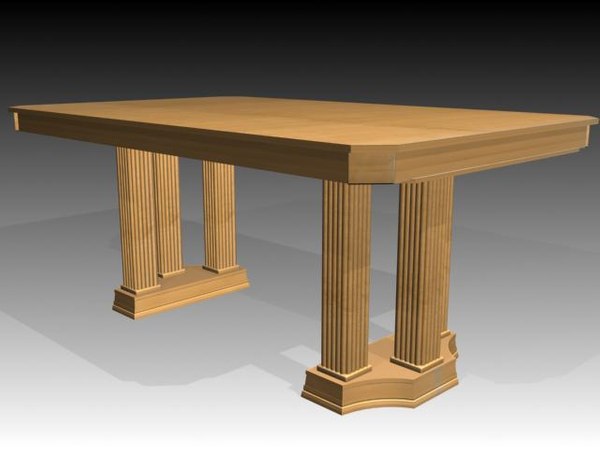 tables 3d model