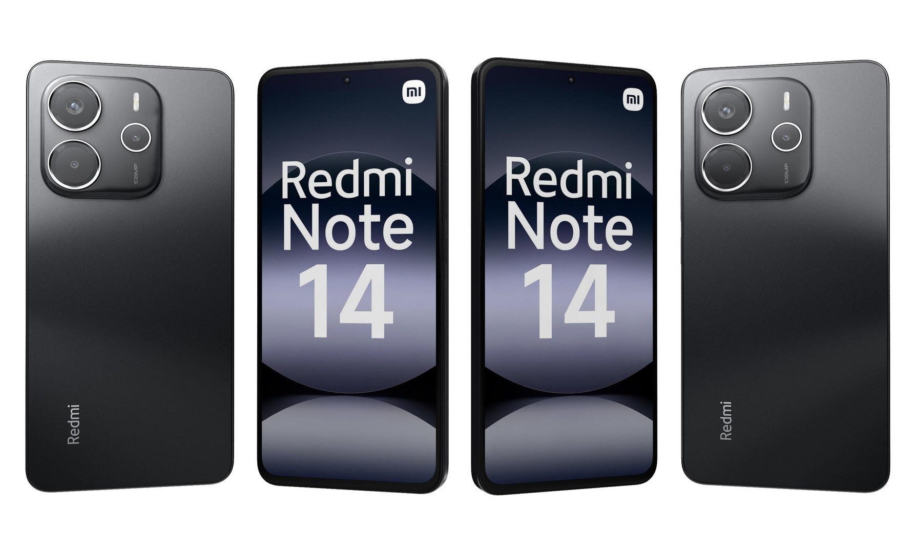 Xiaomi Redmi Note 14 All Colors Model - TurboSquid 2345079