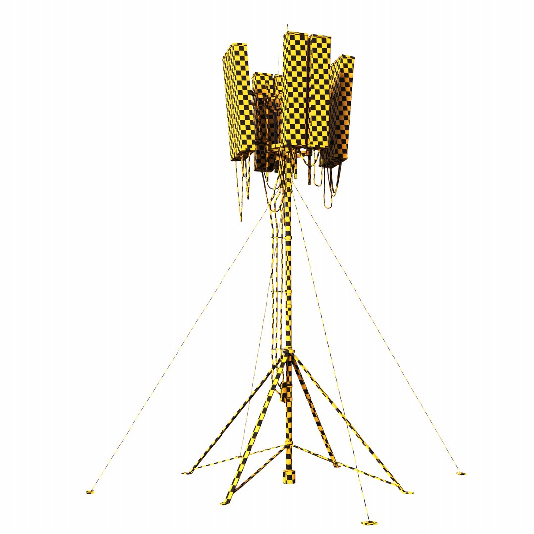 RadioTower 3D Model - TurboSquid 2307789