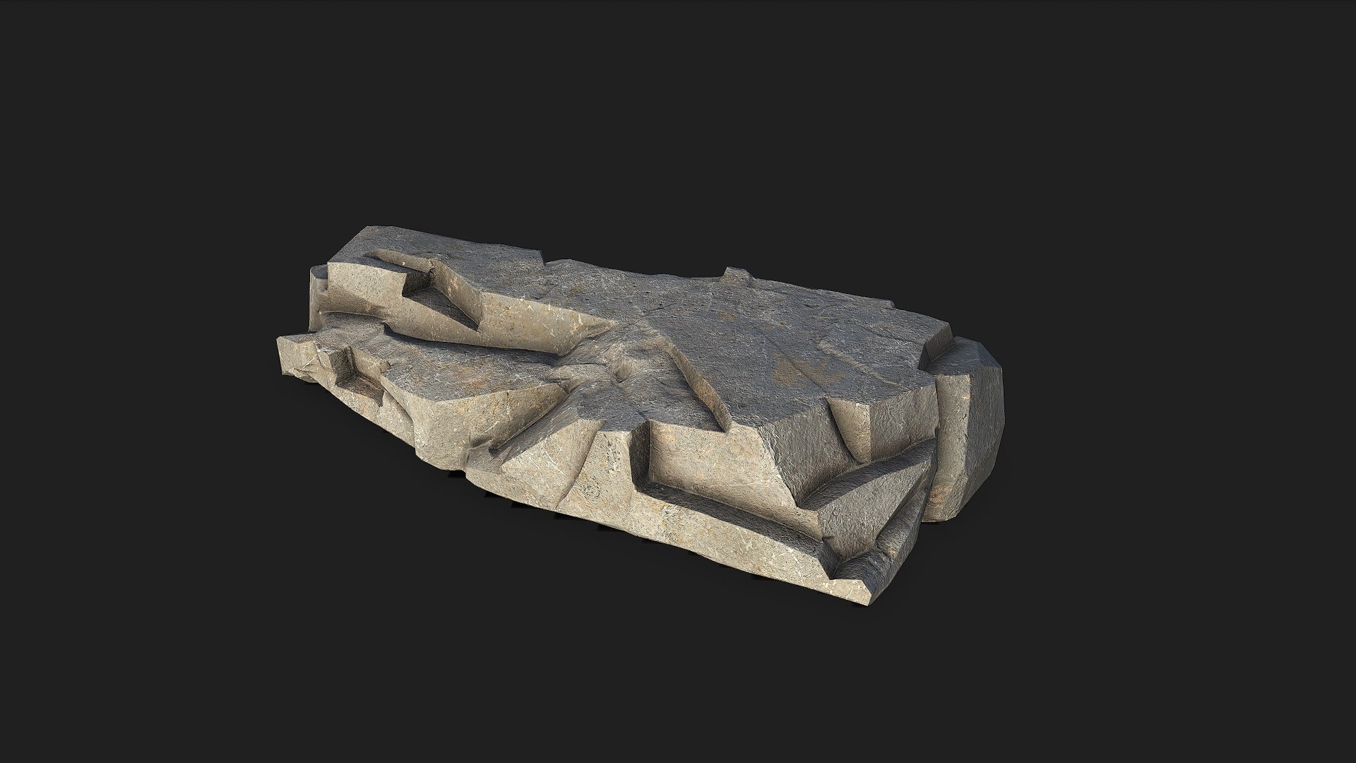 3D Mountain Rock Pbr Pack 02 - TurboSquid 2139484