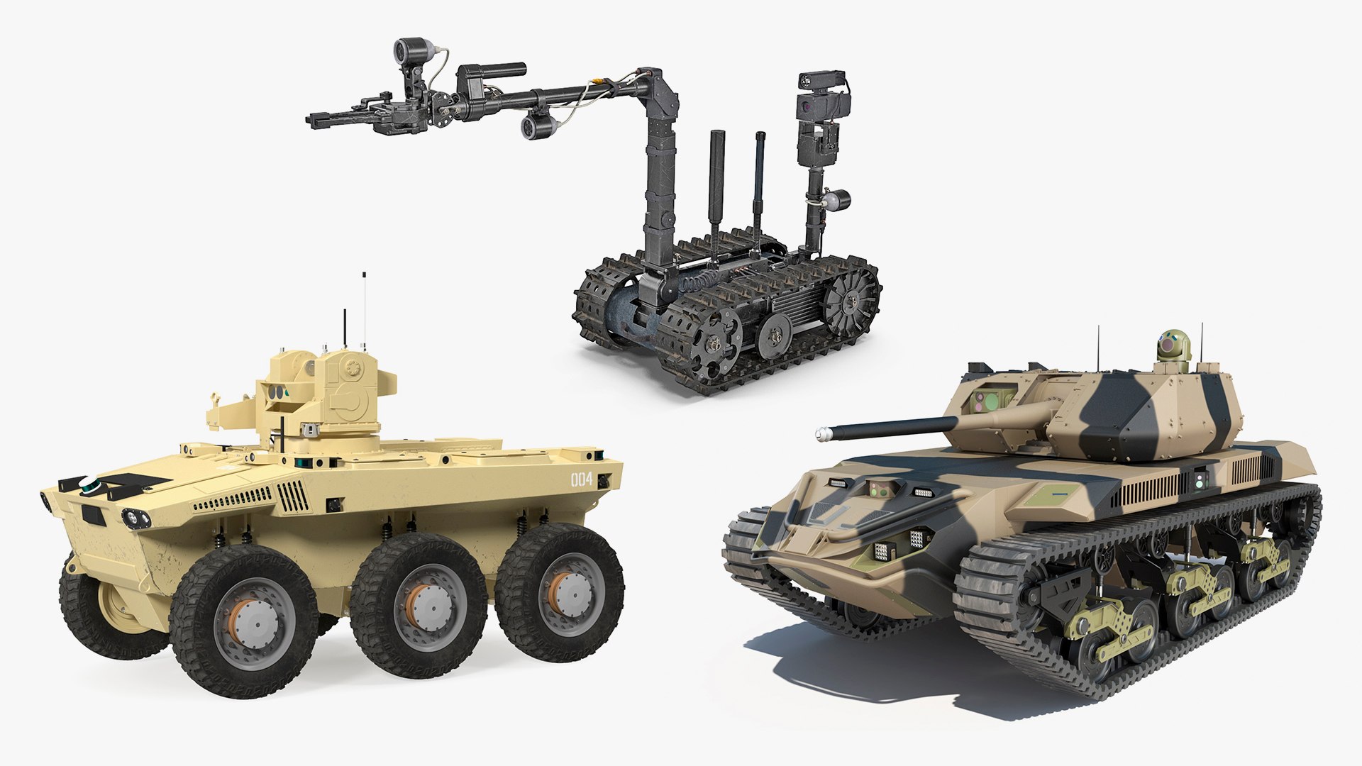 3D Military Robots Collection 2 - TurboSquid 2176872