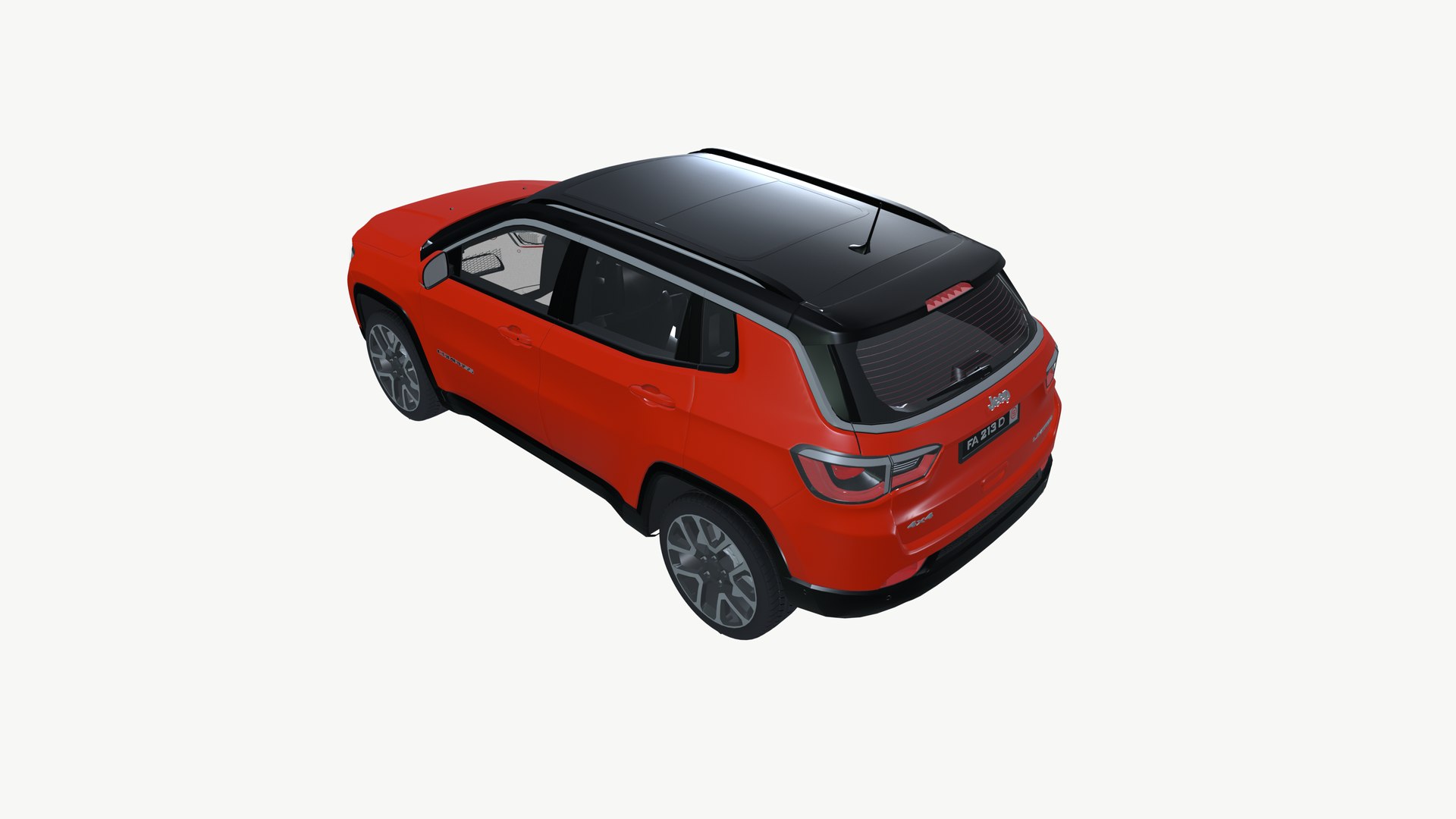 3D Model Jeep Compass - TurboSquid 2295919