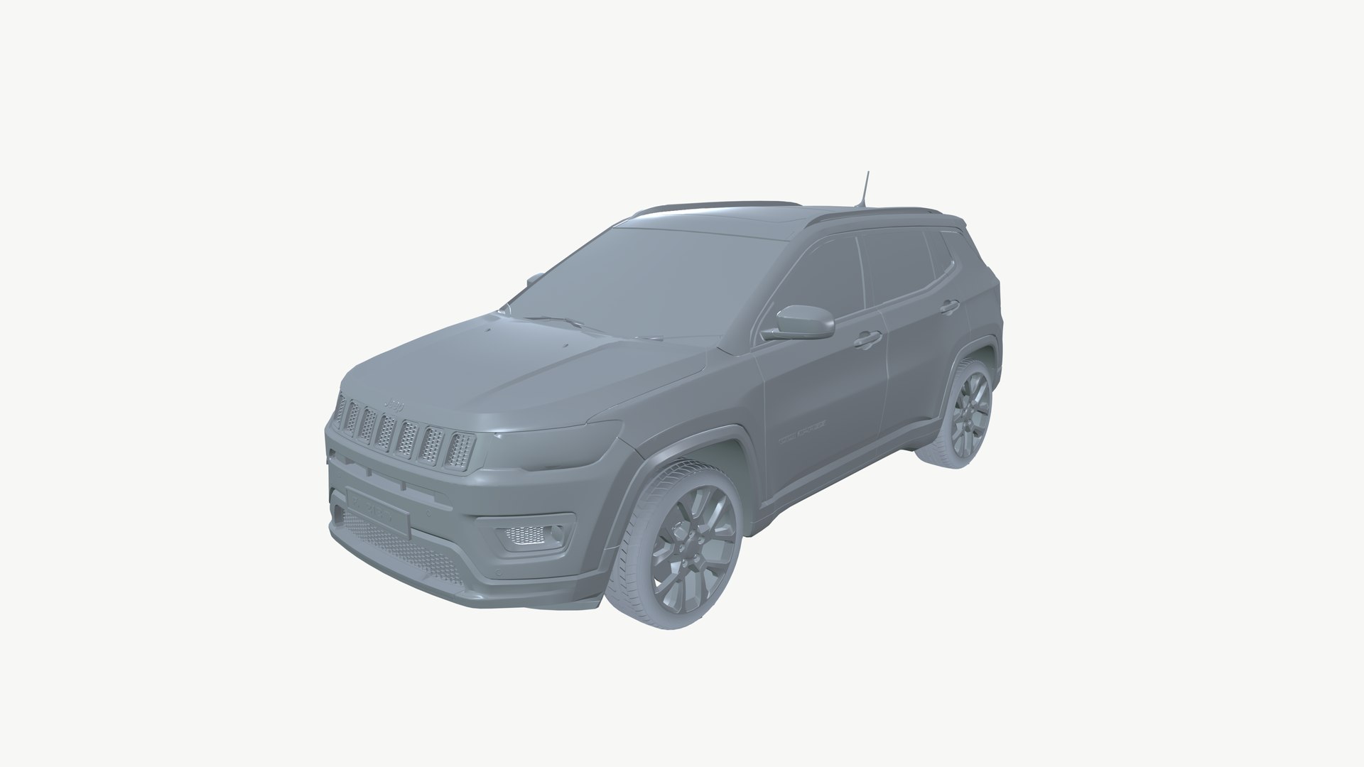 3D Model Jeep Compass - TurboSquid 2295919