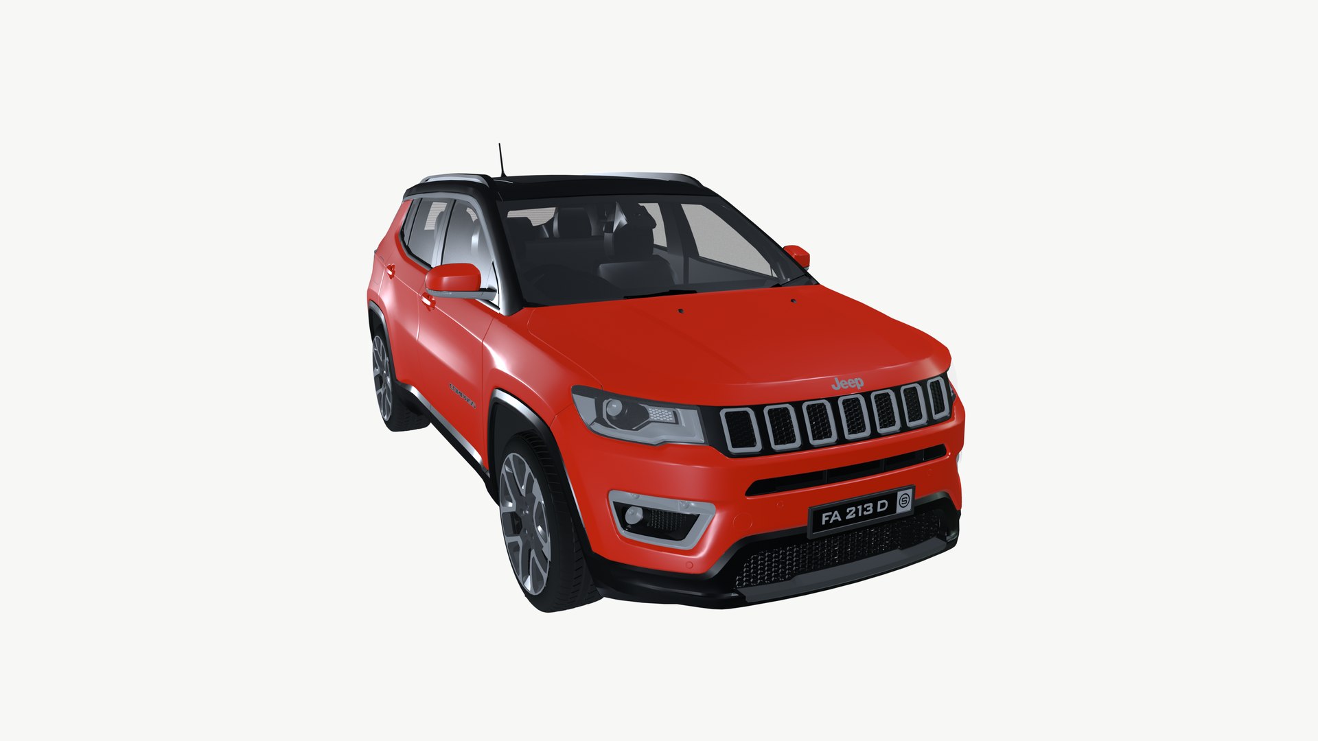 3D Model Jeep Compass - TurboSquid 2295919
