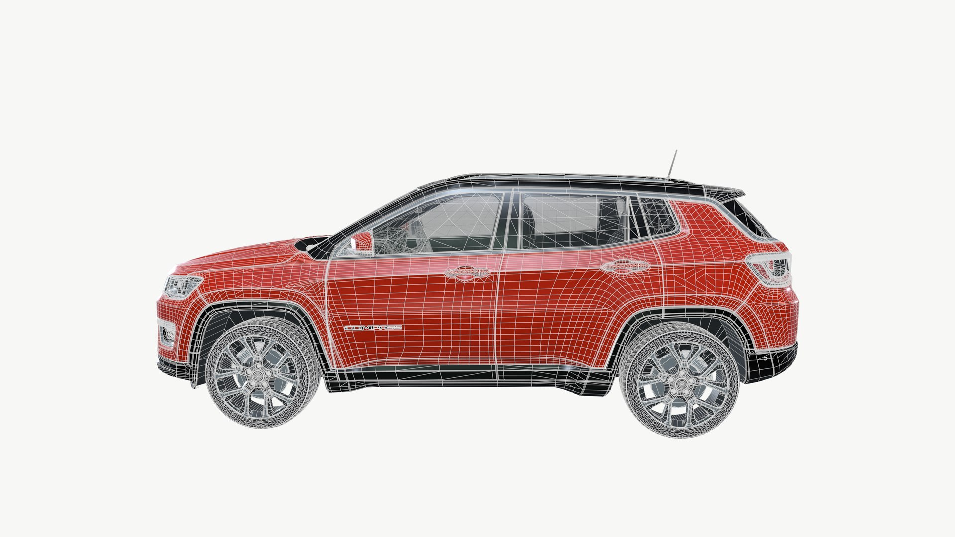 3D Model Jeep Compass - TurboSquid 2295919