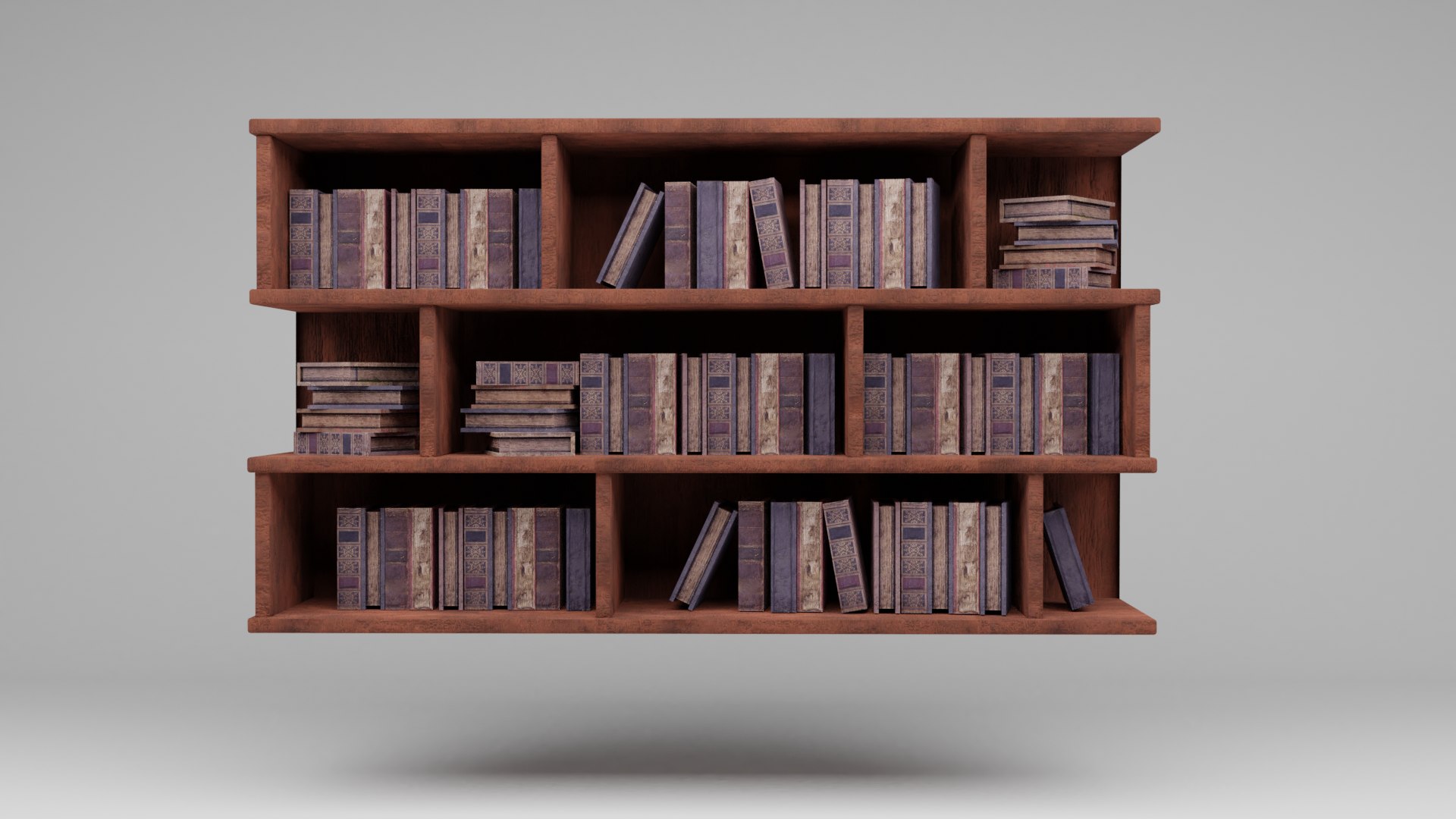 Modern Bookshelf 3D model - TurboSquid 1790480