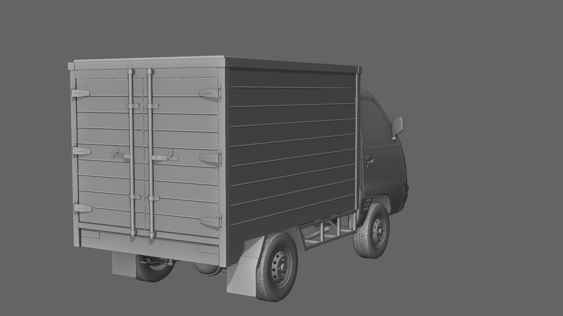 3D Suzuki Carry Box - TurboSquid 1965285