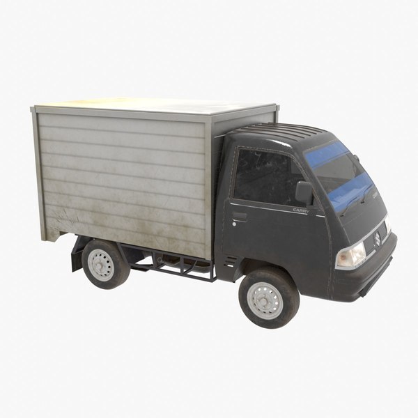 3D Suzuki Carry Box - TurboSquid 1965285