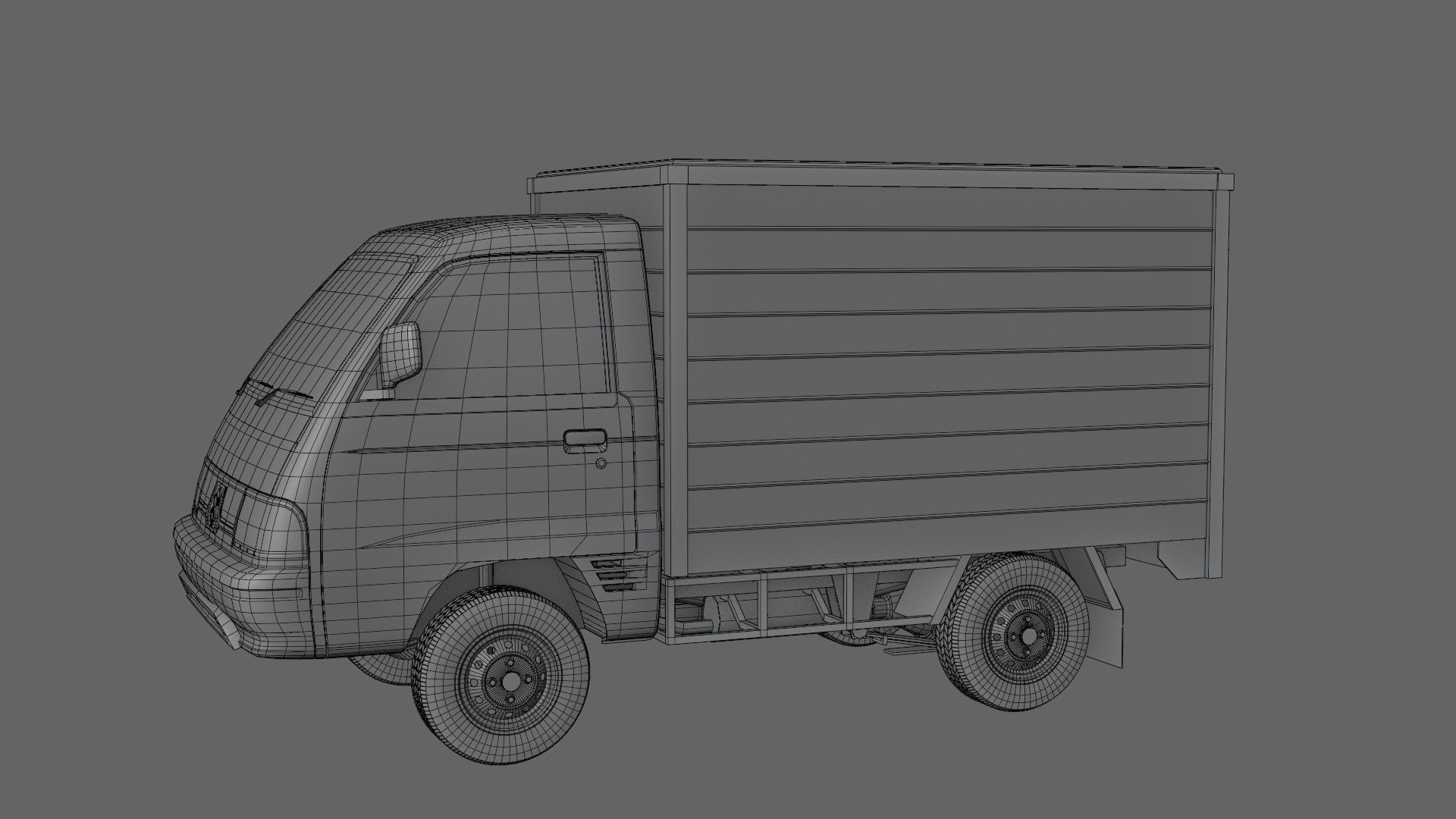 3D Suzuki Carry Box - TurboSquid 1965285