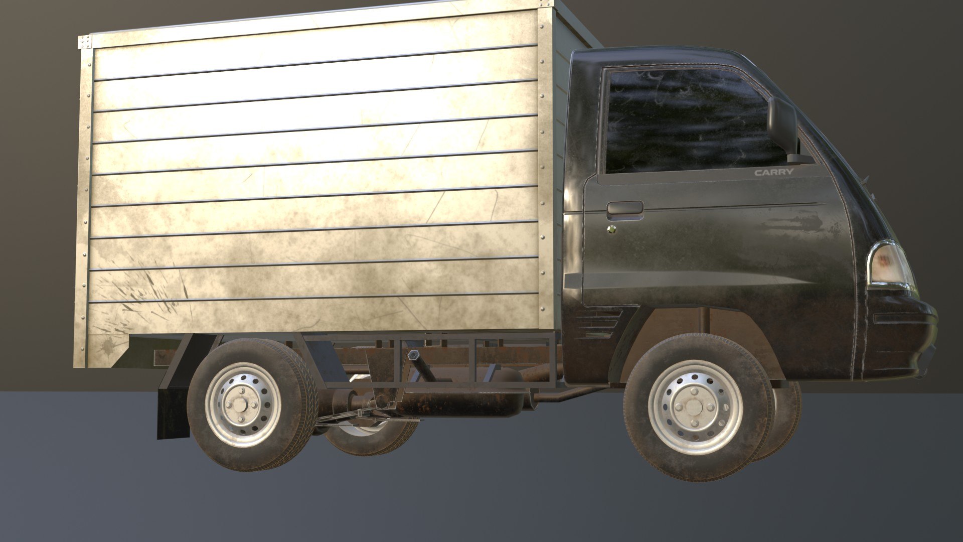 3D Suzuki Carry Box - TurboSquid 1965285