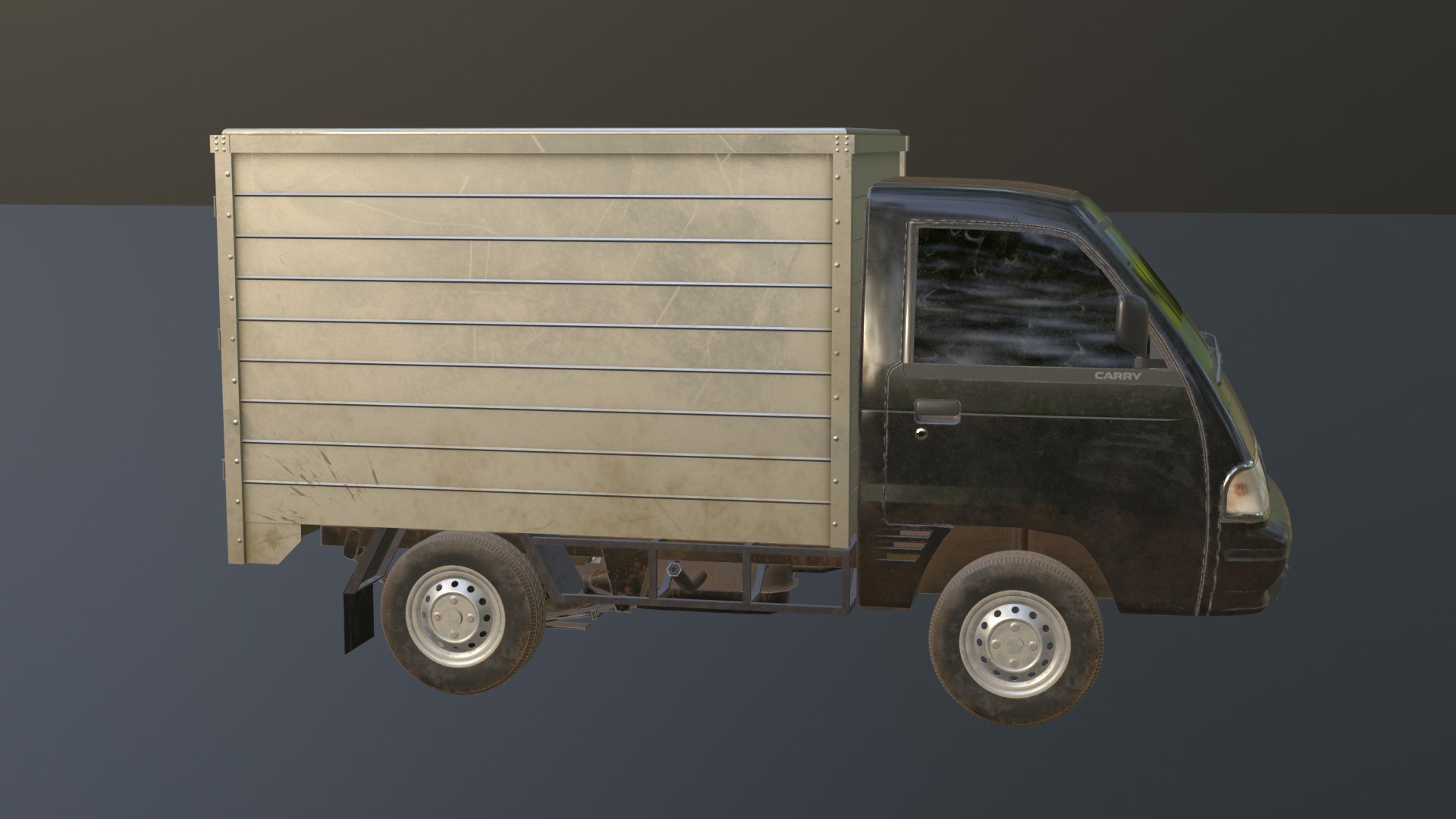 3D Suzuki Carry Box - TurboSquid 1965285