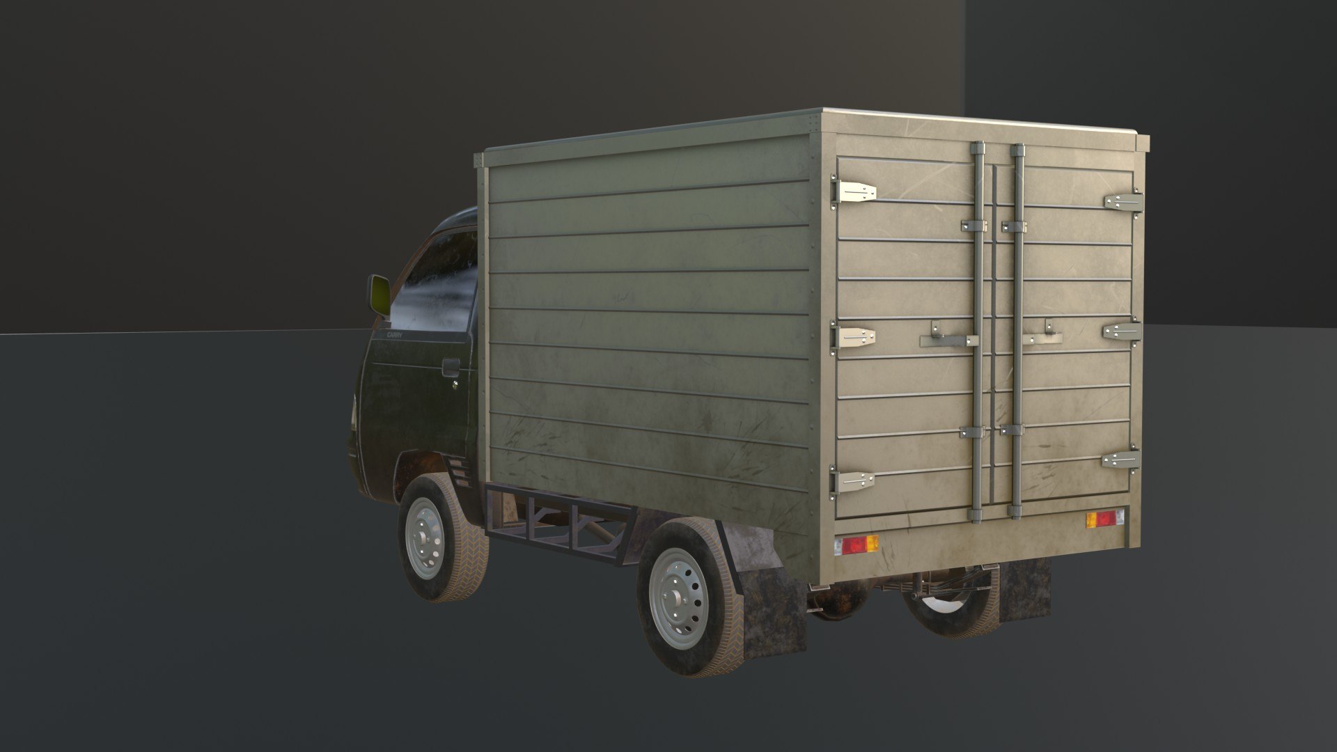 3D Suzuki Carry Box - TurboSquid 1965285