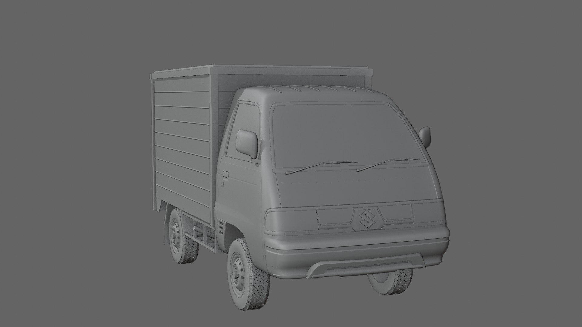 3D Suzuki Carry Box - TurboSquid 1965285