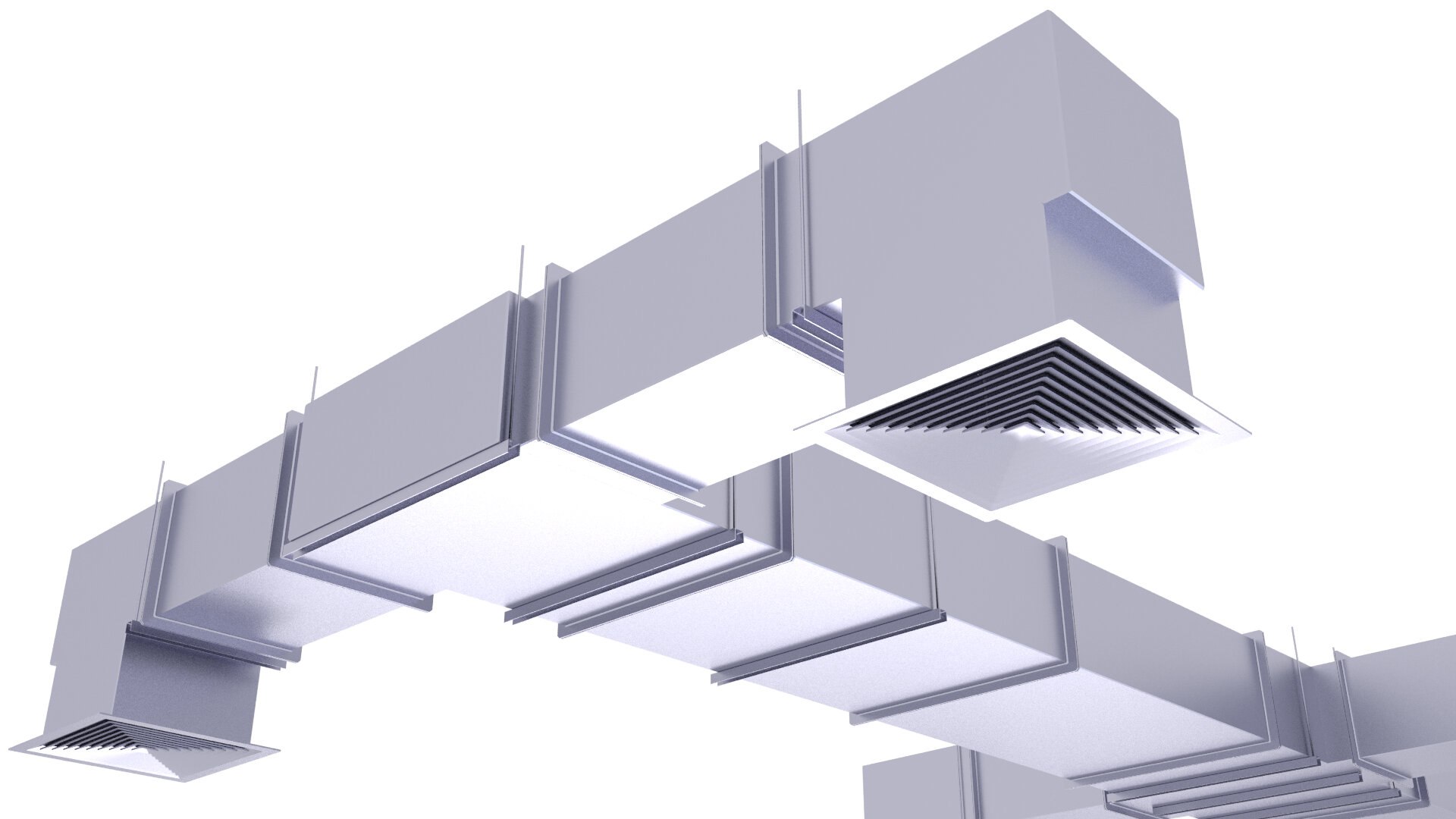 Ventilation Duct 40 3D Model - TurboSquid 2098087