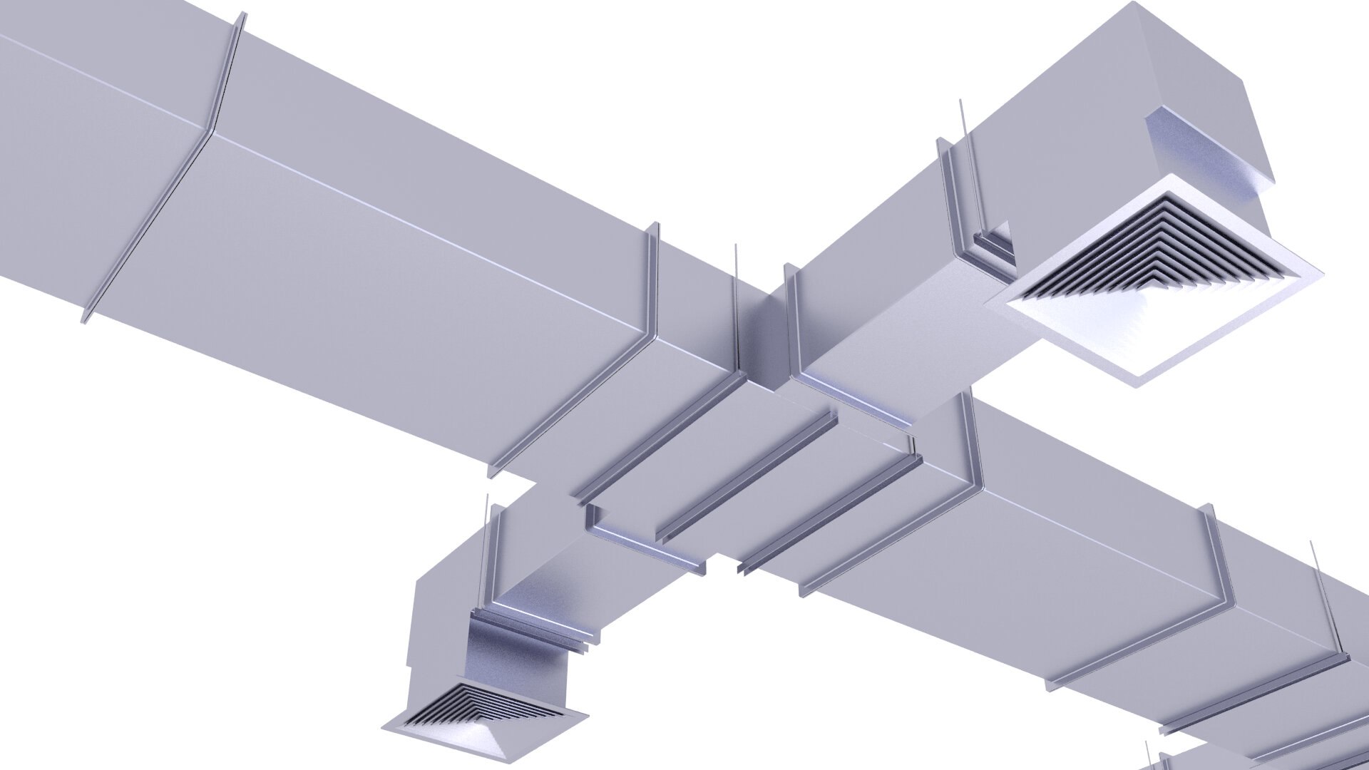 Ventilation Duct 40 3D Model - TurboSquid 2098087