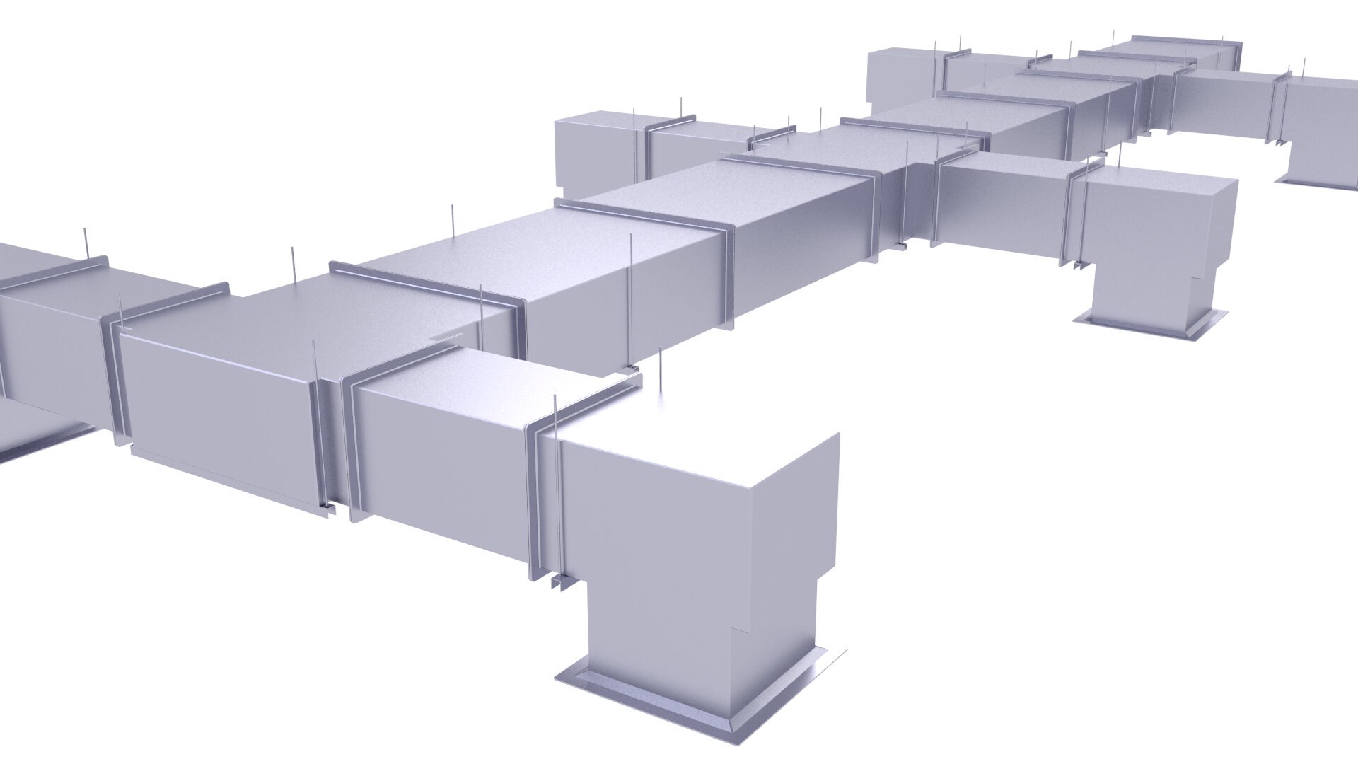Ventilation Duct 40 3D Model - TurboSquid 2098087