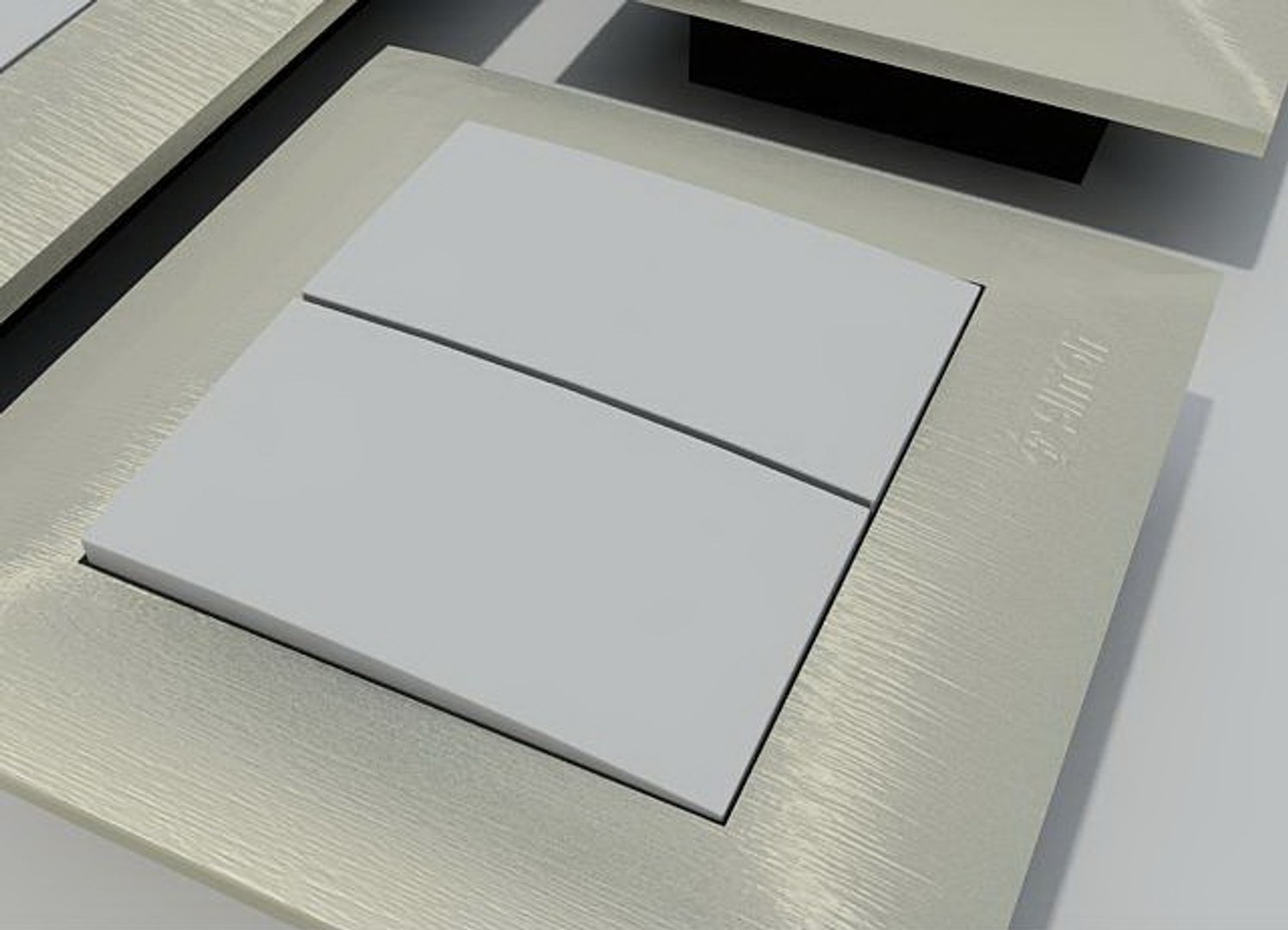 3d Simon Electrical Equipment Outlet Model