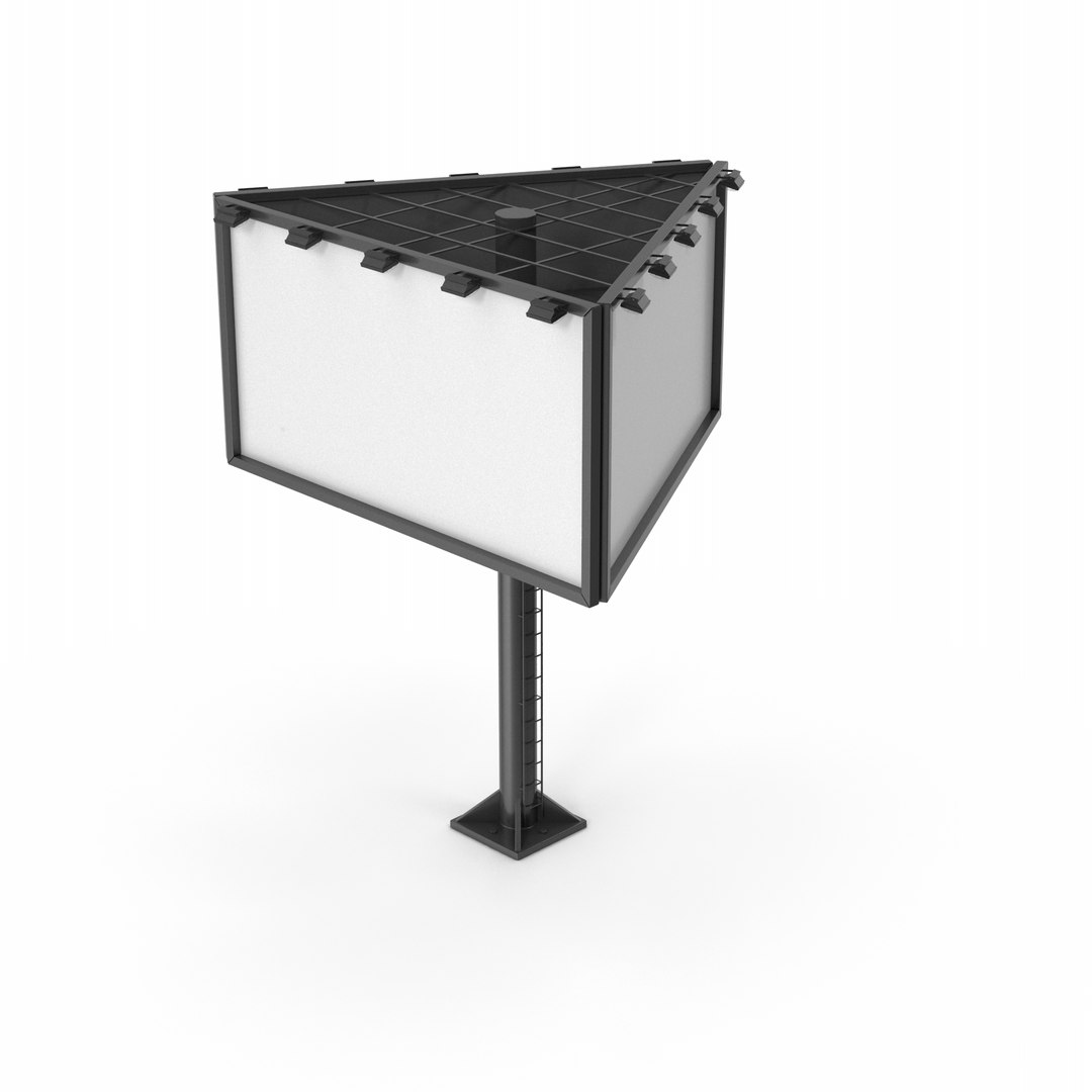 Billboard 3D Model - TurboSquid 2319922