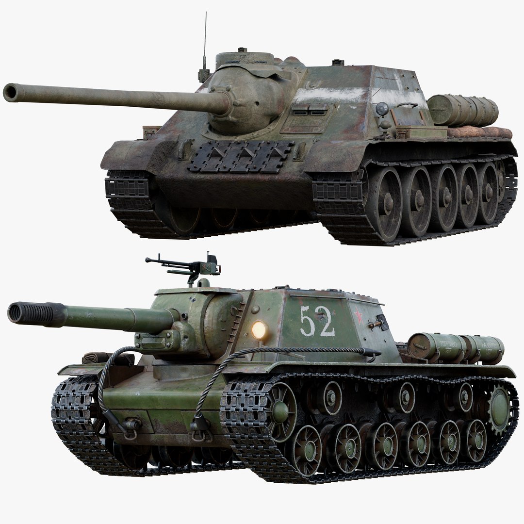 WW2 Soviet Howitzers Collection 01 3D Model - TurboSquid 2138424