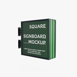 Shop Sign 3D Models for Download | TurboSquid