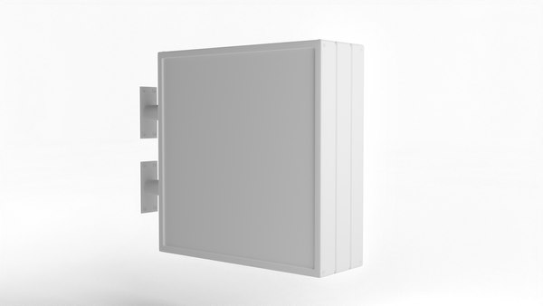 3D model Square Signboard - 600mm - TurboSquid 1906789