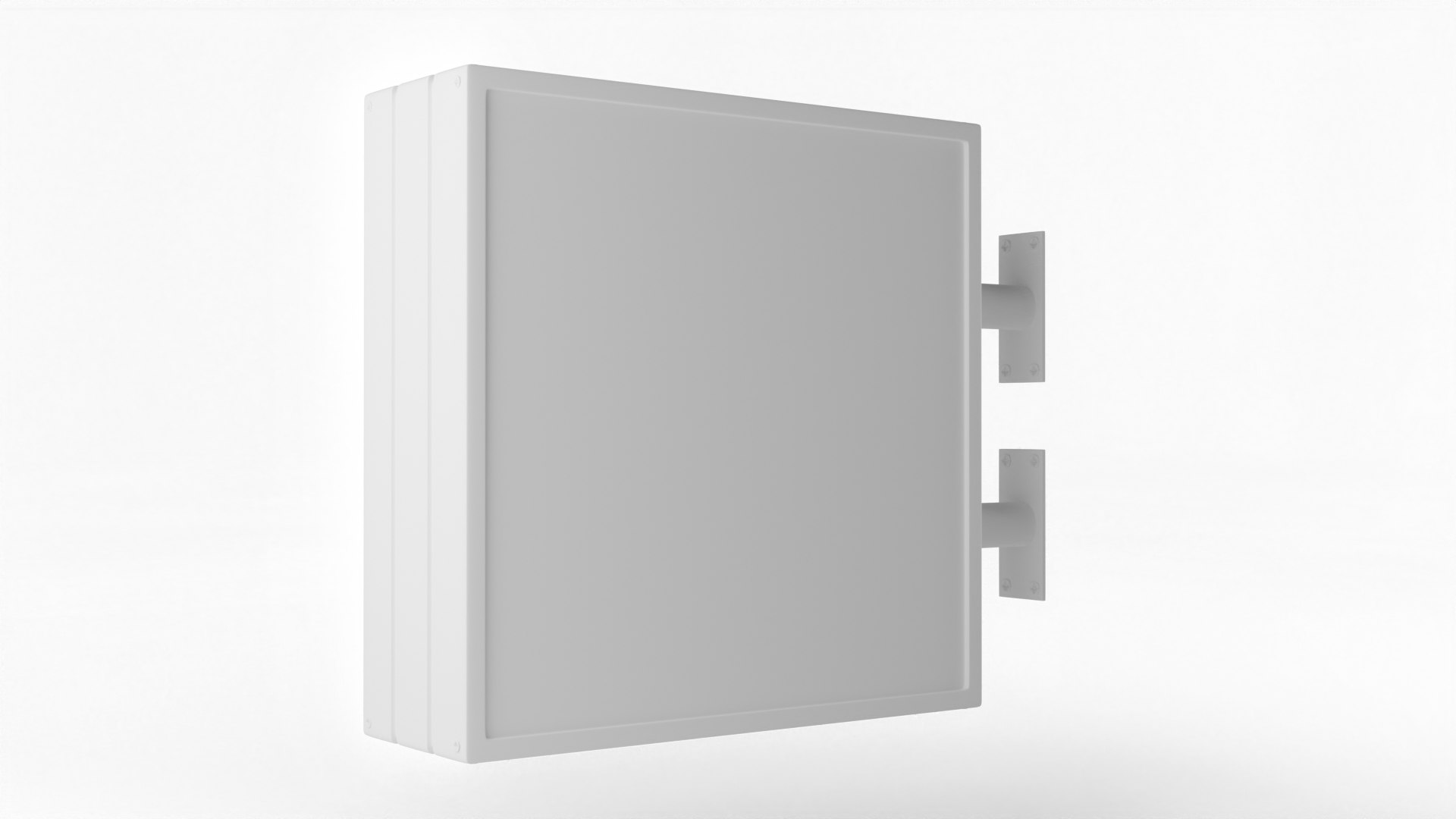 3D Model Square Signboard - 600mm - TurboSquid 1906789