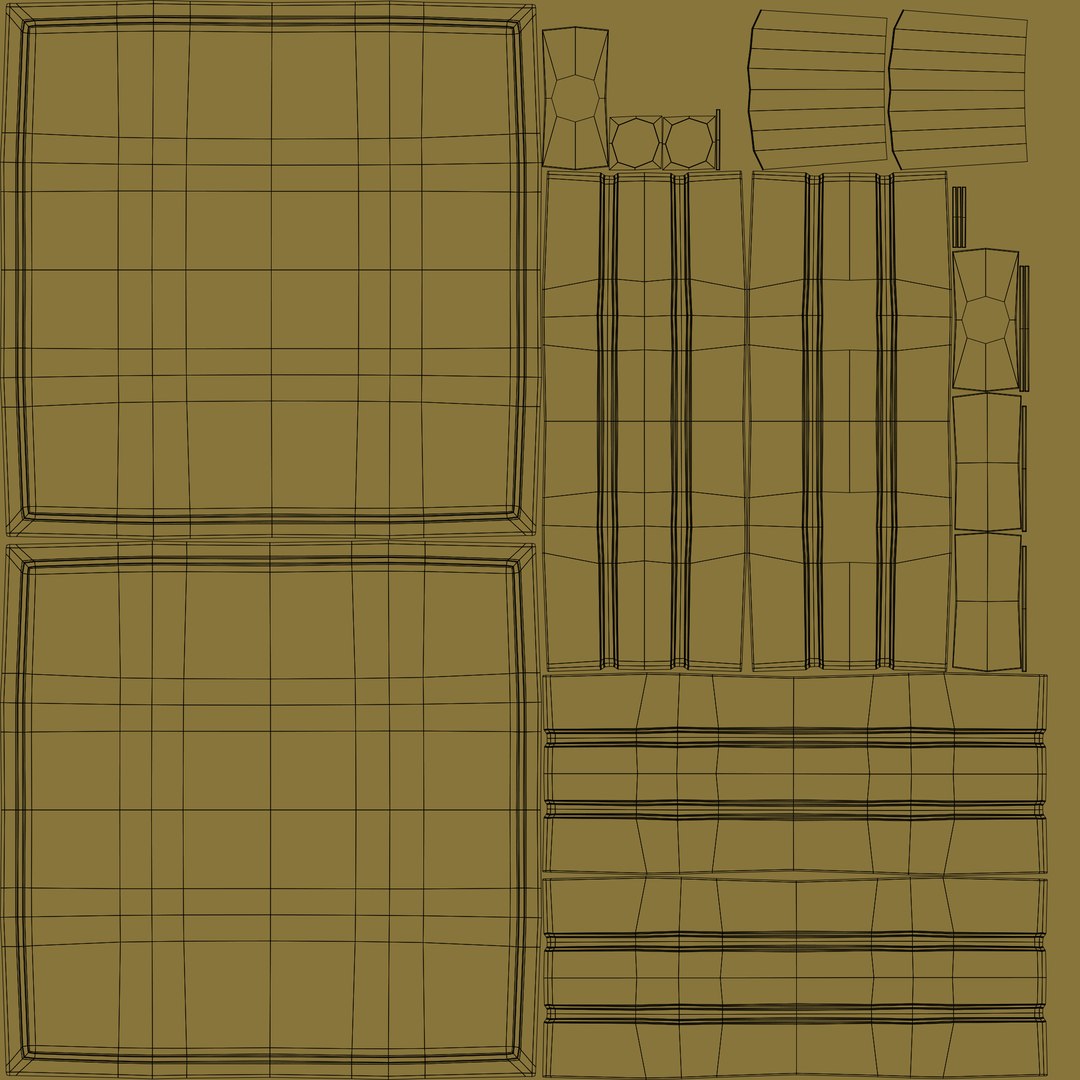 3D Model Square Signboard - 600mm - TurboSquid 1906789